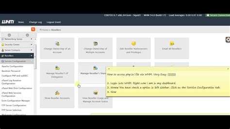 how to edit i file in whm cpanel youtube
