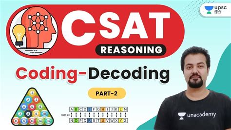 upsc cse csat reasoning coding decoding part 2 by rudra sir youtube