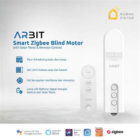 Jual Arbit Zigbee Blind Motor Tirai Pintar Smart Home Shopee Indonesia