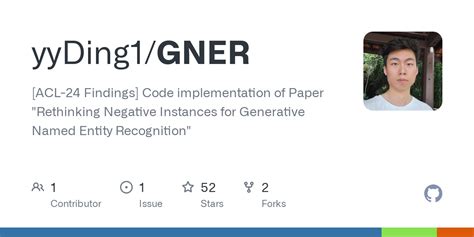 github yyding1 gner [acl 24 findings] code implementation of paper