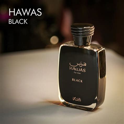 Rasasi Hawas Black 100ml Edp For Men