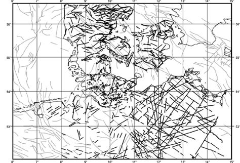 Satellite And Morphological Lineaments Black And Basement Faults