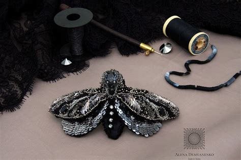 Аксессуары Jewelry Swarovski Вышивка Брошь Кольцо