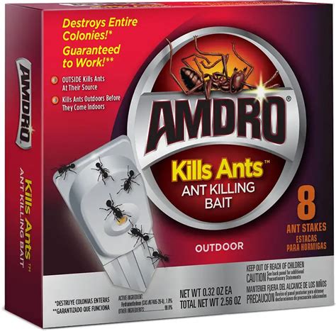 Amdro Ant Killing Baits Indooroutdoor Kills Ants 8 Stations