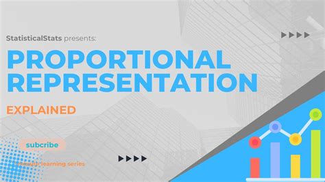 Proportional Representation Explained Statisticalstats Youtube