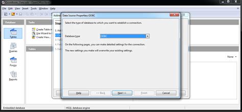 Qodbc Desktop How To Use Qodbc With Openoffice Base Powered By