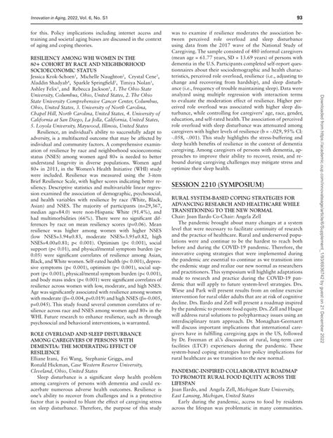 Pdf Role Overload And Sleep Disturbance Among Caregivers Of Persons With Dementia The