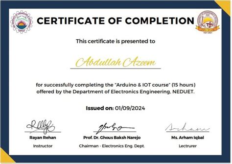 Abdullah Azeem On Linkedin Arduino Iot Learning Technology