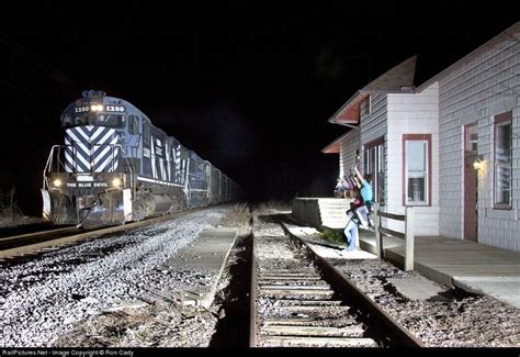 Lsrc 1280 Lake State Railway Alco C425 At Omer Michigan By Ron Cady