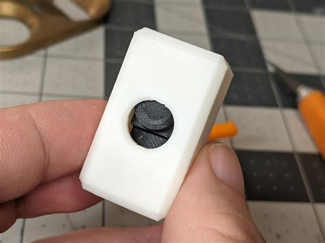 Latching Button Fidget Toy By Kriswillcode Download Free STL Model