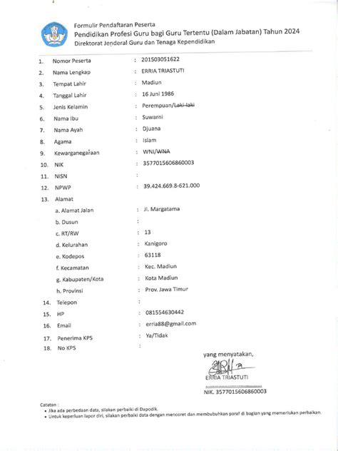 Form A1 Dik Pdf
