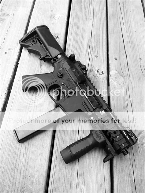 Lwrc Ultra Compact Stock On 9mm Sbr Ar15 Com