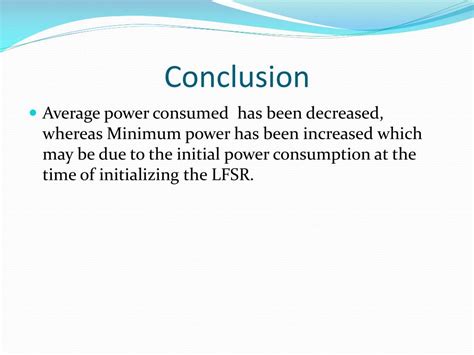 Ppt Low Power Linear Feedback Shift Register With Clock Gating Powerpoint Presentation Id980076