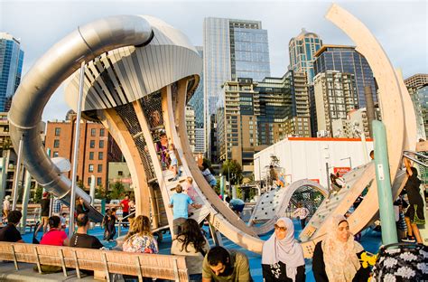Seattles Epic Waterfront Overhaul Features New Pier Playground