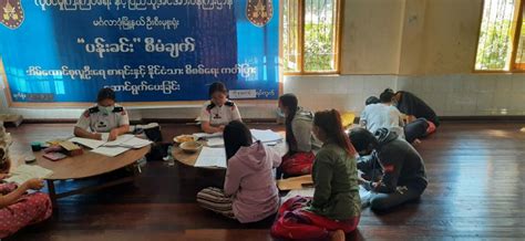 မင်္ဂလာဒုံမြို့နယ်တွင် ပန်းခင်းစီမံချက်ဖြင့် နိုင်ငံသားစိစစ်ရေး ကတ်ပ