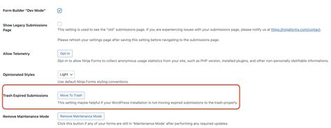 how ninja forms handle wordpress submission data ninja forms