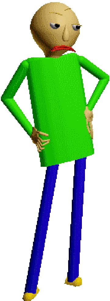 Download Baldis Basics Doing Default Dance  Png 
