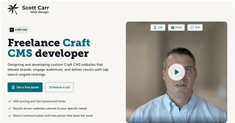 Craft Cms Freelance Developer Scott Carr Web Design