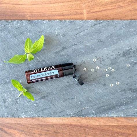 Peppermint Hortelã Pimenta Beadlets Doterra ätherische öle Doterra