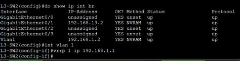 solved vrrp vip and the physical interface ip cisco community