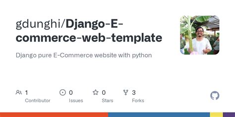 GitHub Gdunghi Django E Commerce Web Template Django Pure E Commerce Website With Python