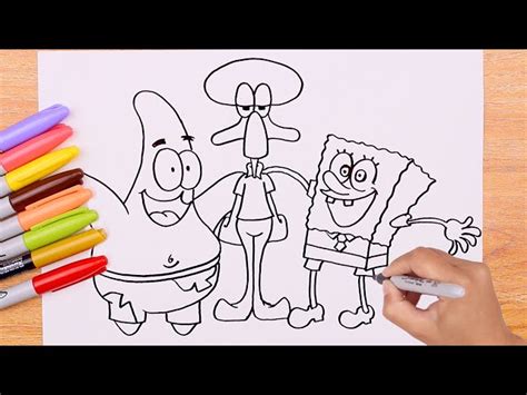 How To Draw Spongebob And Patrick Spongebob Squarepants 10 Fan Art