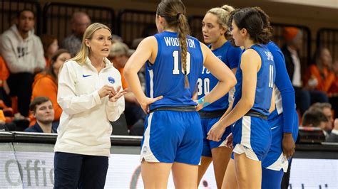 Byu Womens Basketball Coach Amber Whiting Reacts To Loss At Kansas