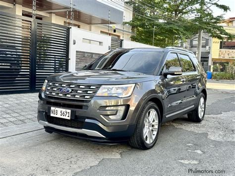 Used Ford Explorer 4x2 At 23l Ecoboost 2017 Explorer 4x2 At 23l