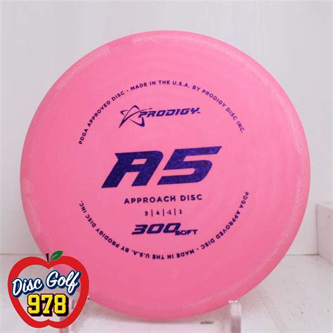 Prodigy A5 300 Soft 1772g Pink Disc Golf 978