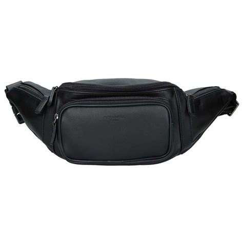 Pánská Kožená Ledvinka Hexagona Tommy černá Kabelečky Cz