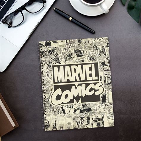 Marvel Comics Pages Pattern Notebook Zazzle Pattern Notebooks