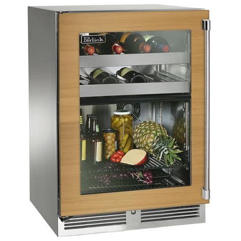 Perlick 24 Inch Signature Series Shallow Depth Stainless Steel Panel