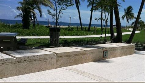 Coral Stone Tiles Pool Decks And Stone Pavers Oolite Stone Bench