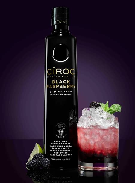 CÎroc Black Raspberry Vodka Limited Edition By Sean Diddy Combs