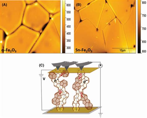 Imps Spectra Of Hematite And Sn Hematite Nanoceramics At 1164 V Vs Rhe