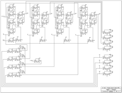 A Transistorized 4 Bit Digital Computer Made Out Of Discrete DTL