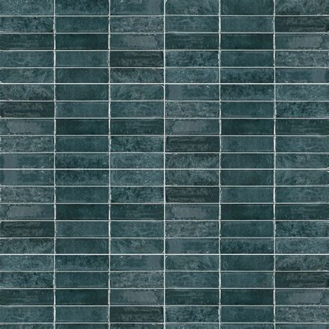 Green Tile Pattern Home Decor