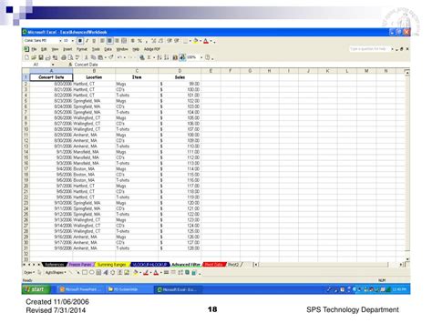 Ppt Microsoft Excel Advanced Features Powerpoint Presentation Free