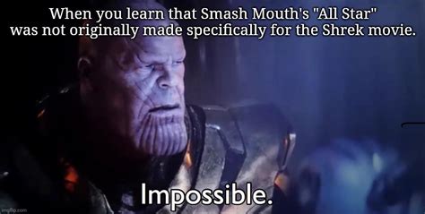 Thanos Impossible Imgflip