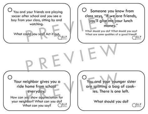 Functional Problem Solving Middle High School Bundle Sets 1 And 2 Speech Therapy
