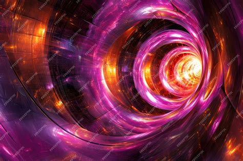 Premium Ai Image Whirling Plasma Dynamics Within Toroidal Structure