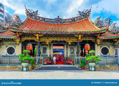 Architecture Of Longshan Temple Editorial Photo Image Of China