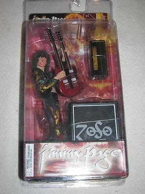 Jimmy Page Led Zeppelin Action Figure Neca Sealed Mint New Box Zoso