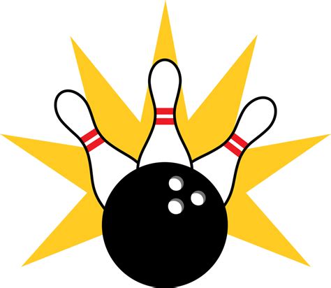 Illustration Of Bowling Ball And Pins 24213095 Png