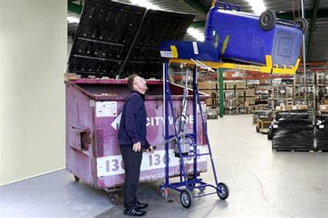 SHS BLHP Manual 100Kg Load Rating Suits 1500mm High Skip Bins Safe Handling Solutions