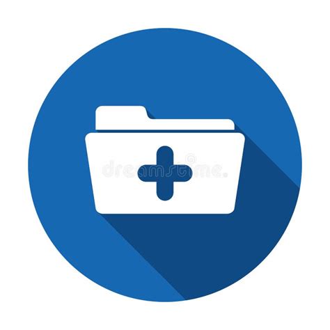 Add Attach Create Folder Make New Plus Icon Vector Icon Stock