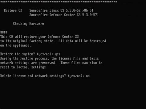 Firesight Management Center 및 Firepower 어플라이언스 재이미지화 Cisco