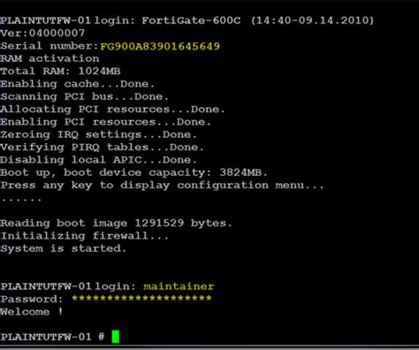 Networking Note Sop For Resetting Fortigate Admin Password