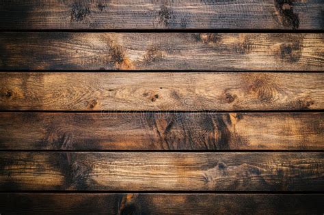 Dark Brown Wooden Planks Rustic Texture Background Stock Illustration Illustration Of Brown