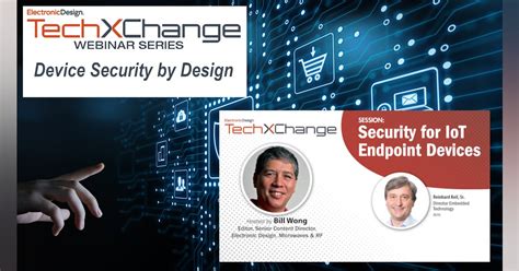 security for iot endpoint devices electronic design